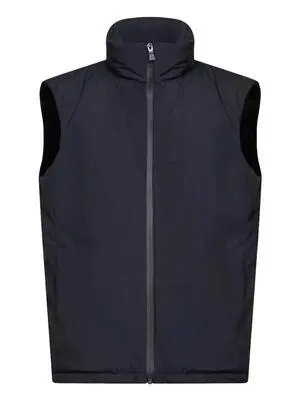 Herno Padded Stand-collar Gilet - Blue