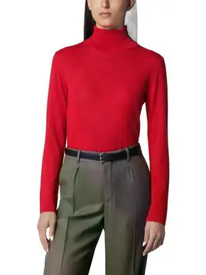 RÓHE Róhe Fine-Knit Roll Neck Sweater