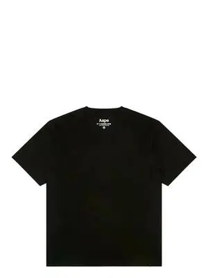 AAPE BY *A BATHING APE Moonface Graphic-print T-shirt - Black