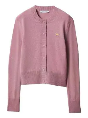 Maison Kitsuné Baby Fox Cardigan - Pink
