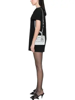 Dior Lady Satchel - Silver