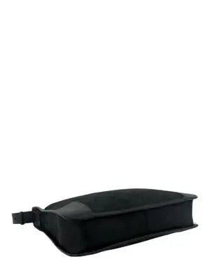 Gucci 2000-2015 Gg Nylon Shoulder Bag - Black