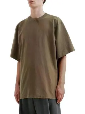 HED MAYNER Logo-embroidered Short-sleeve T-shirt - Brown