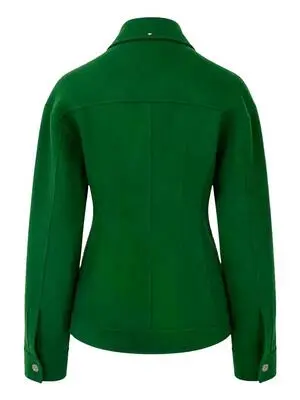 Sportmax Button-up Chest-pocket Jacket - Green