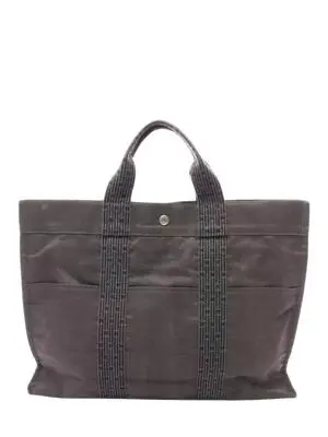 Hermès 20th Century Canvas Fourre Tout Mm Tote Bag - Grey