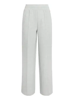 Varley Doublesoft Wide-leg Sweatpants - Green