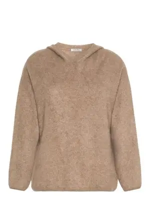 Max Mara Cashmere Hooded Sweater - Brown