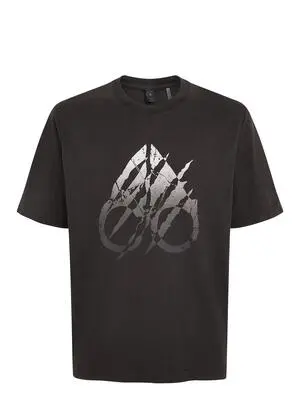 Moose Knuckles Cotton Logo T-shirt - Black