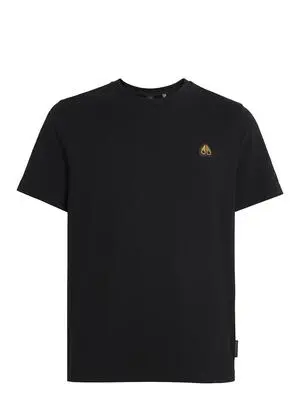Moose Knuckles Cotton Logo T-shirt - Black