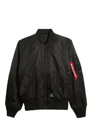 Alpha Industries Ma-1 Heritage Flight Bomber Jacket - Black