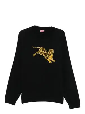 Kenzo Jumping Tiger Crewneck Sweater - Multicolor