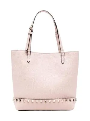 Valentino Garavani Rockstud Small Leather Tote - Multicolor