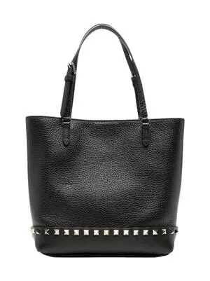 Valentino Garavani Rockstud Small Leather Tote - Multicolor