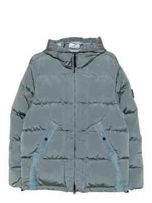 Stone Island STONE ISLAND Puffer Coat With Hood Multicolor