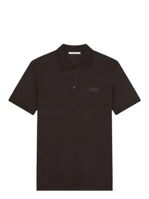 Givenchy Logo Cotton Polo Shirt - Multicolor