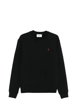 AMI Paris De Coeur Crewneck Sweatshirt - Multicolor