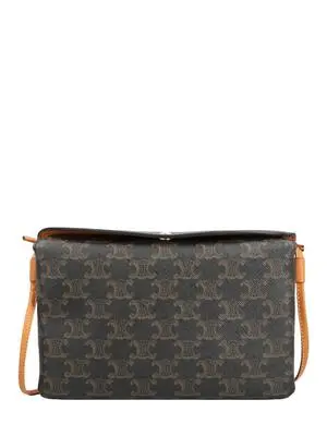 Celine Trio Triomphe Canvas Mini Bag - Multicolor