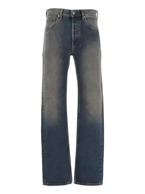 GOLDEN GOOSE Journey Cotton Jeans - Blue