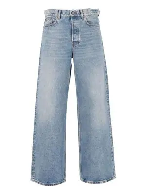 GOLDEN GOOSE GOLDEN GOOSE Boyfriend Jeans In Stonewashed Light Denim