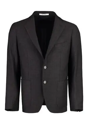 Tagliatore Montecarlo Alpaca Blend Blazer - Brown