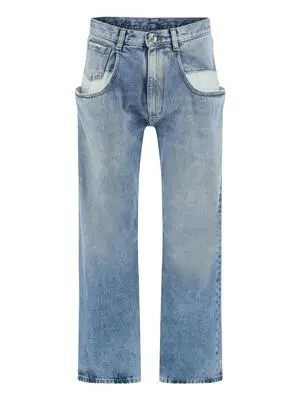 MAISON MARGIELA MAISON MARGIELA Cotton Denim Jeans Multicolor