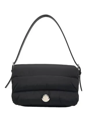 Moncler Caradoc Baguette' Polyamide Shoulder Bag - Black