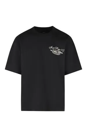 Amiri Dreamers Chain' Cotton T-shirt - Black