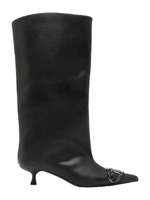 DIESEL® Venus Leather Boots - Multicolor