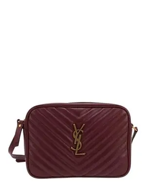 Saint Laurent Saint Laurent Medium Lou Camera Shoulder Bag Women Red