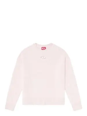 DIESEL® Logo Wool Blend Sweater - Multicolor