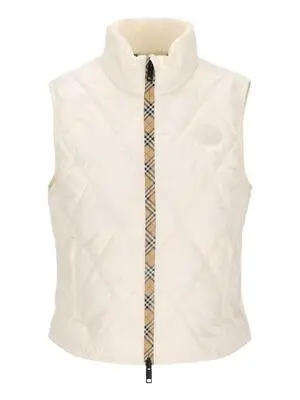 Burberry Padded Quilted Vest - Multicolor