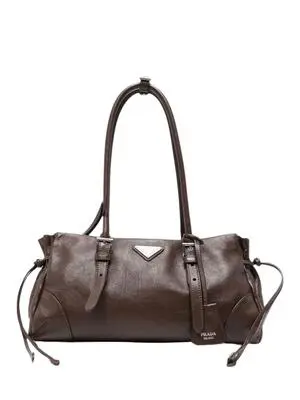 Prada Prada Women Prada Bonnie Medium Leather Tote Multicolor