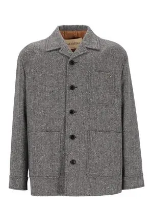 Valentino Garavani Shirt Jacket - Gray