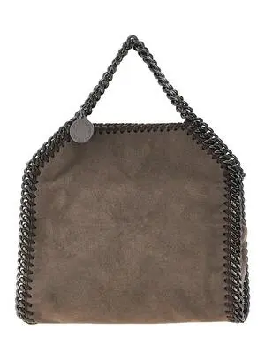 Stella McCartney Alter Suede Tiny Falabella Bag - Gray