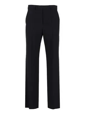 Valentino Garavani Tailored Slim Fit Wool Trousers - Blue