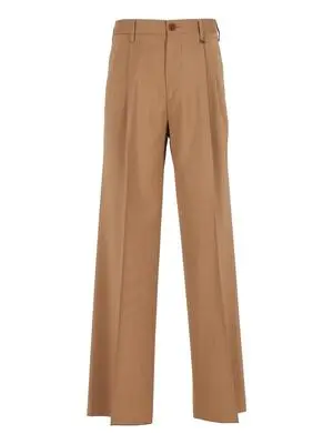 VIVIENNE WESTWOOD Rafael Wool Trousers - Cream
