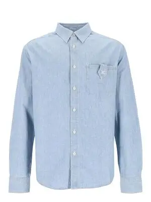 Celine Shirt With Pocket - Blue