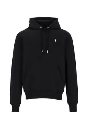 AMI Paris Hoodie - Black