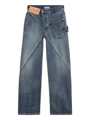 JW ANDERSON J.W. Anderson Twisted Mid Cotton Jeans