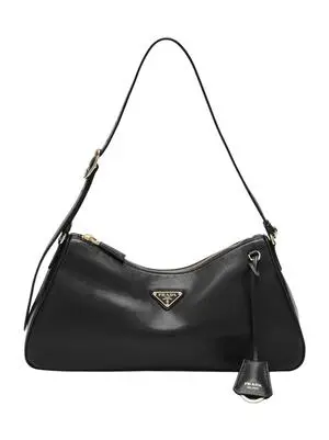 Prada Aimee Shoulder Bag In Nappa Leather - Black