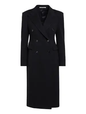Tagliatore Double-breasted Wool Coat - Blue