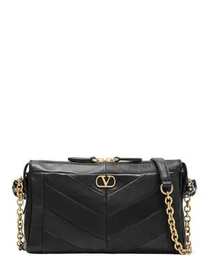 Valentino Garavani Small Panthea Crossbody Bag - Black