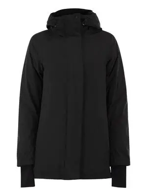 Herno HERNO A-SHAPE 2LAYERS Hooded Parka Black
