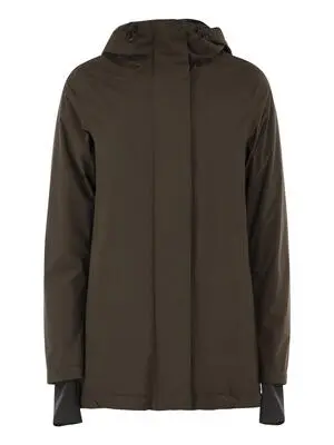 Herno Herno A-Shape 2 Layers Hooded Parka Brown