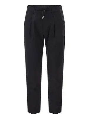 Herno Technical Fabric Drawstring Trousers - Multicolor