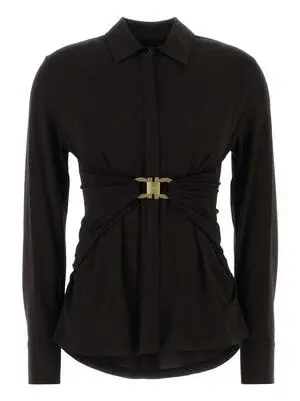SALVATORE FERRAGAMO FERRAGAMO Stretch Viscose Shirt