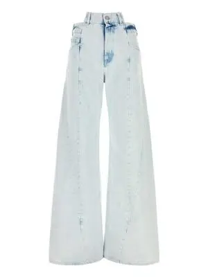 MAISON MARGIELA Wide-leg Denim Jeans - Blue
