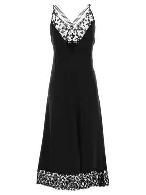 Fendi Satin Dress - Black