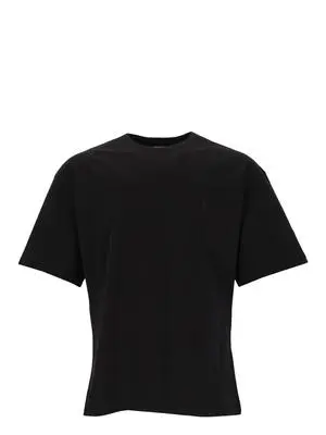 Saint Laurent Cassandre Oversized T-shirt - Black