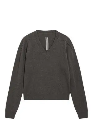 RICK OWENS Rick Owens V-Neck Cashmere And Wool Sweater